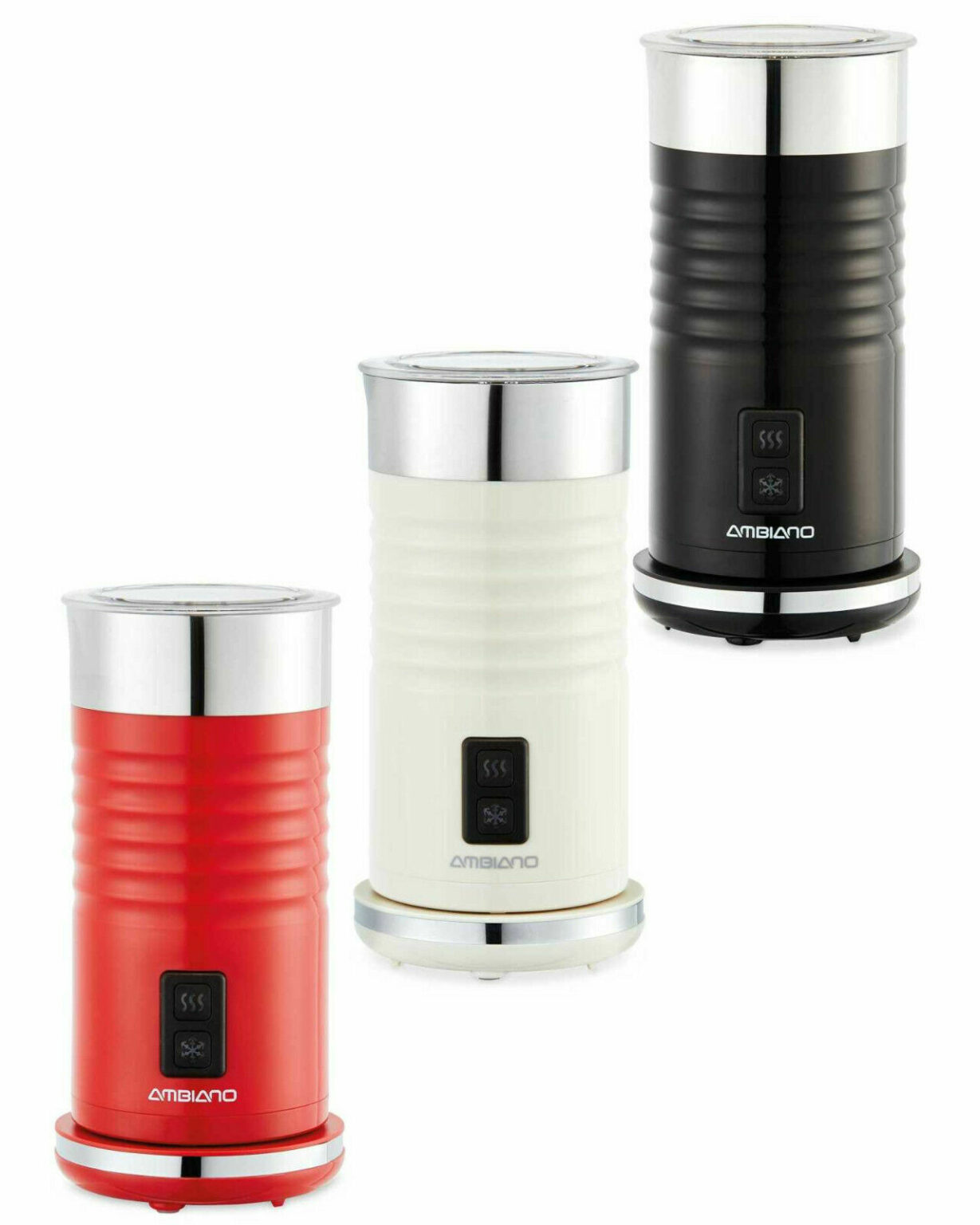 Ambiano Milk Frother Heater Dual Function 400w 240ml Branded Housewares